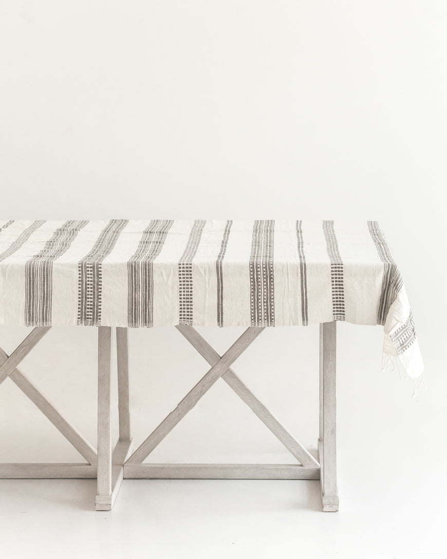 Aden Cotton Tablecloth | Fair Trade Table Linens & Home Textiles